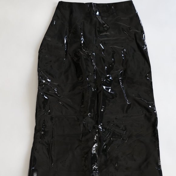 Commando | Skirts | Commando Patent Midi Skirt Pvc Vinyl Pencil Skirt ...